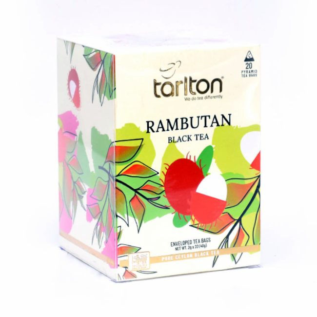 Tarlton Rambutan Black Tea - Venture Tea (Pvt) Ltd - Pure Ceylon Tea ...
