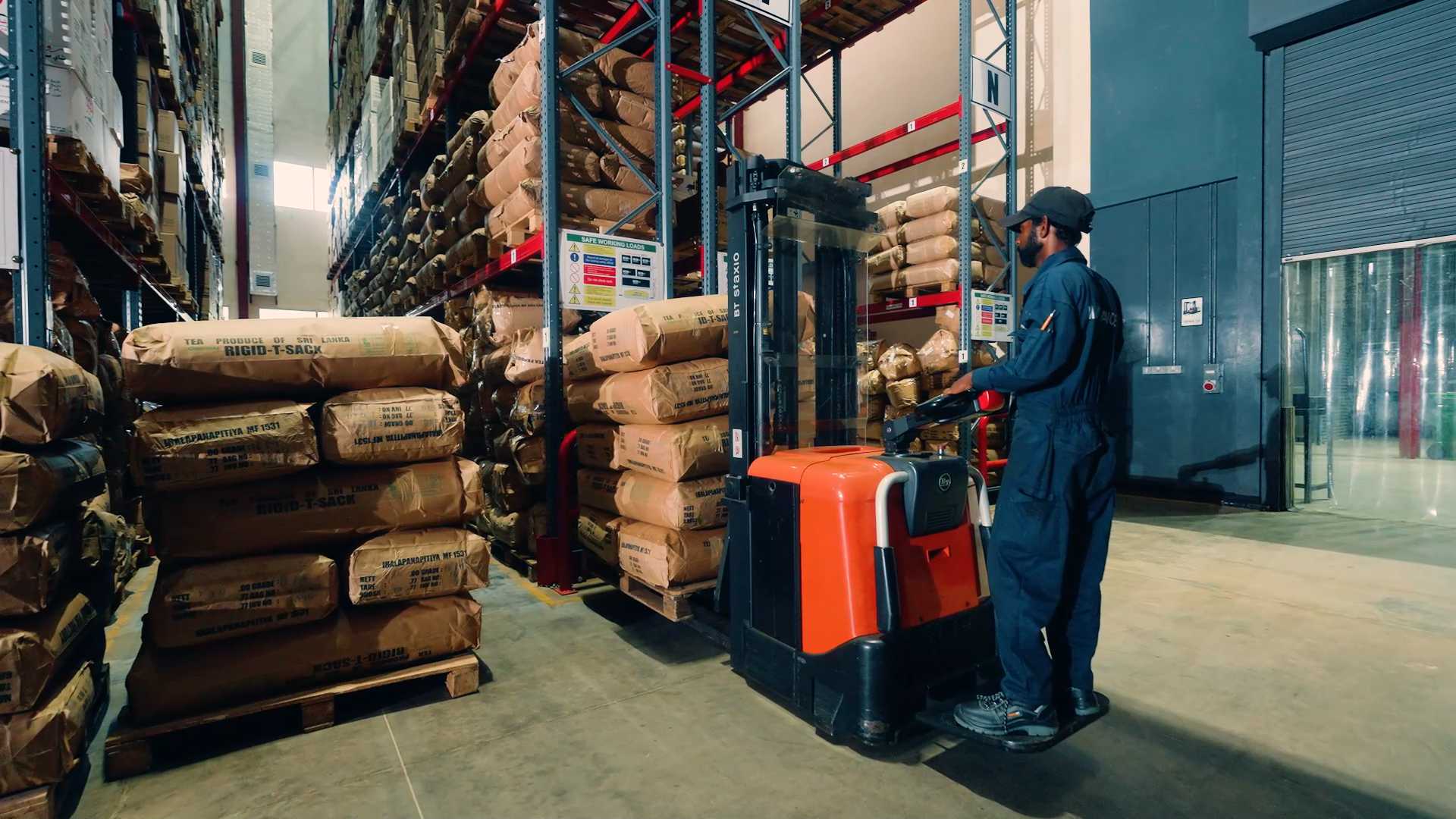 Tea Warehouse and Cold Rooms - The tallest racking system in Sri Lanka ...